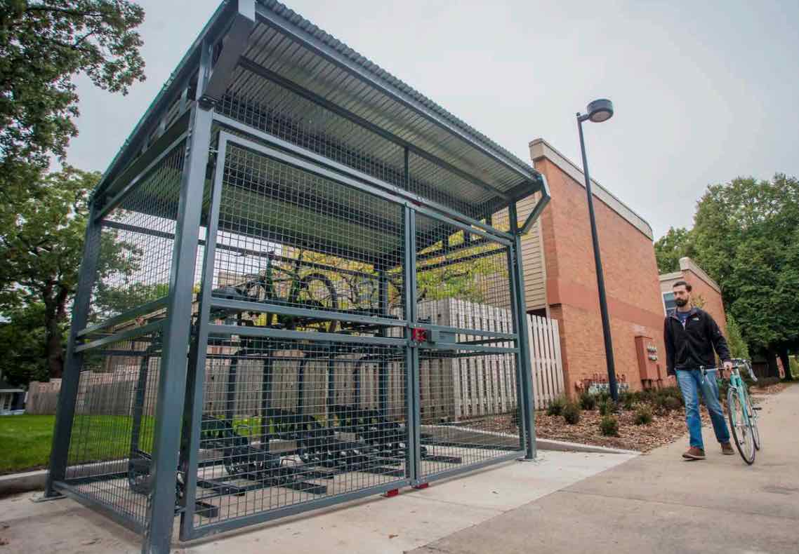 Bike Storage Cages | GSParcel Facility Solutions|