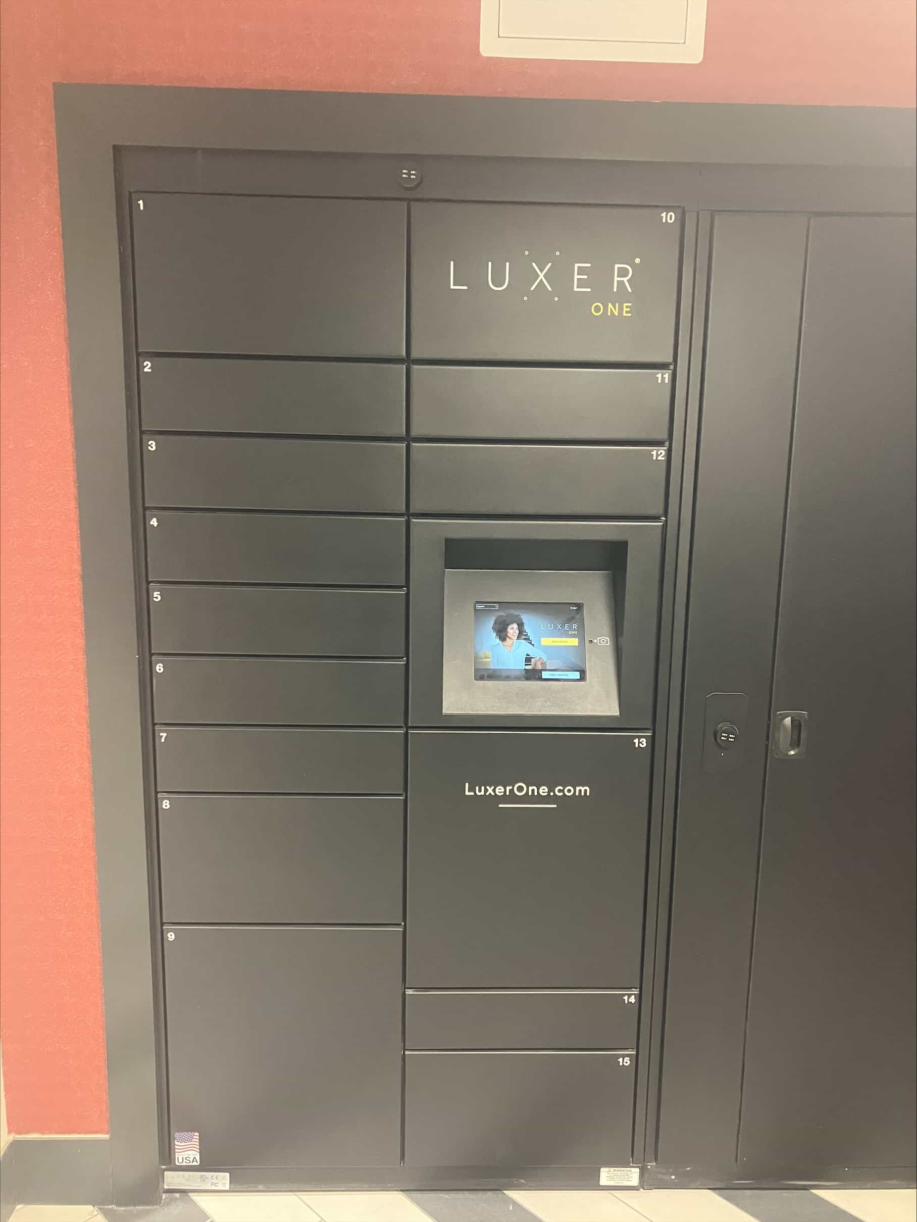 Luxer One Parcel Locker Installation Brockton, MA - GSParcel.com