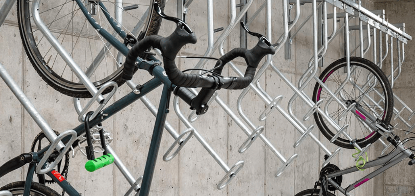 Commercial Wall Mounted Bike Racks | GSParcel Facility Solutions|
