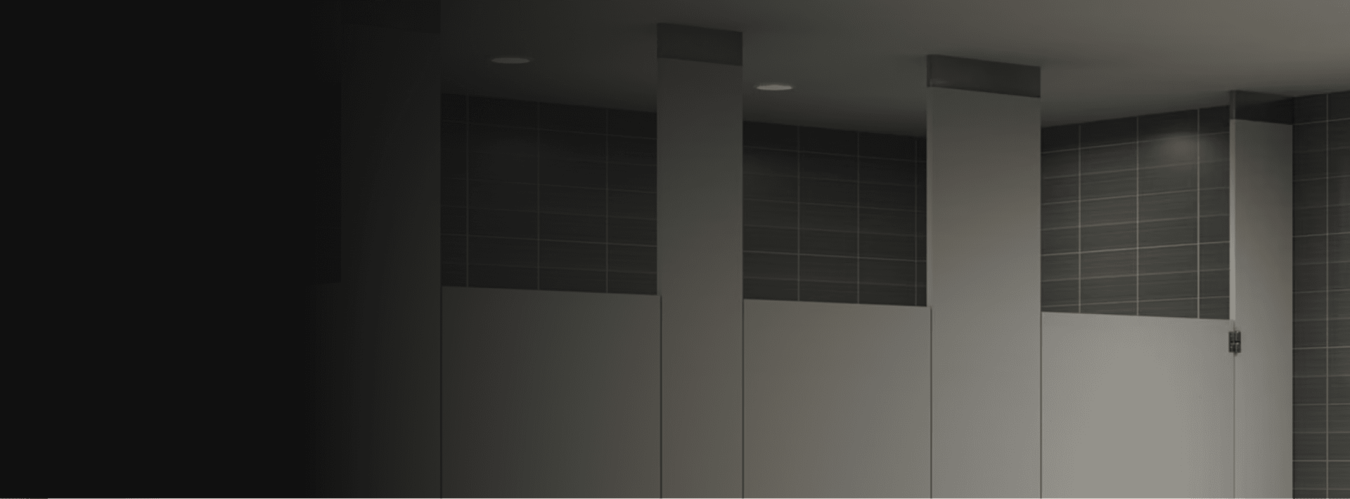 Ceiling Hung Toilet Partitions for Modern, Easy-to-Maintain Restrooms ...